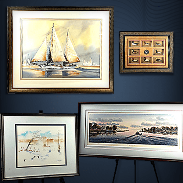 Port of Virginia Nautical Art Collection : Blue Box Auction Gallery