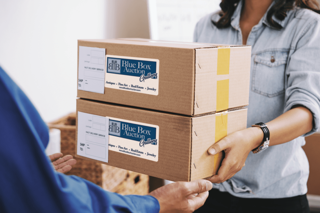 Local Pick-Up and Shipping : Blue Box Auction Gallery